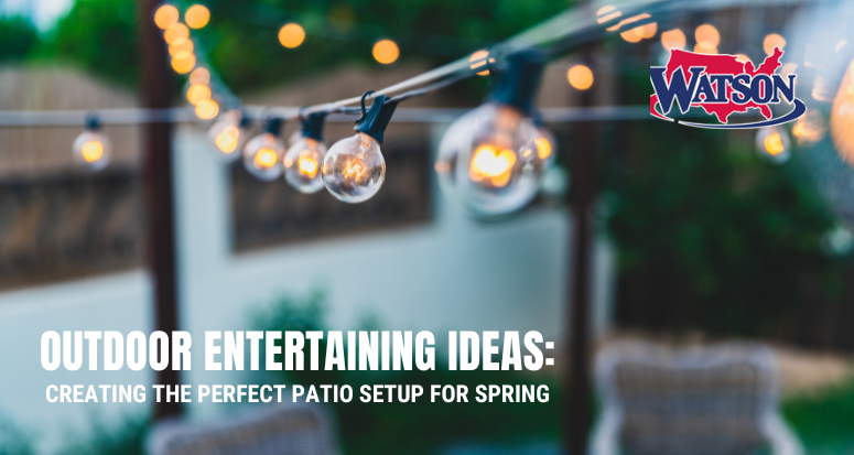 Outdoor Entertaining Ideas: Creating the Perfect Patio Setup for Spring ...